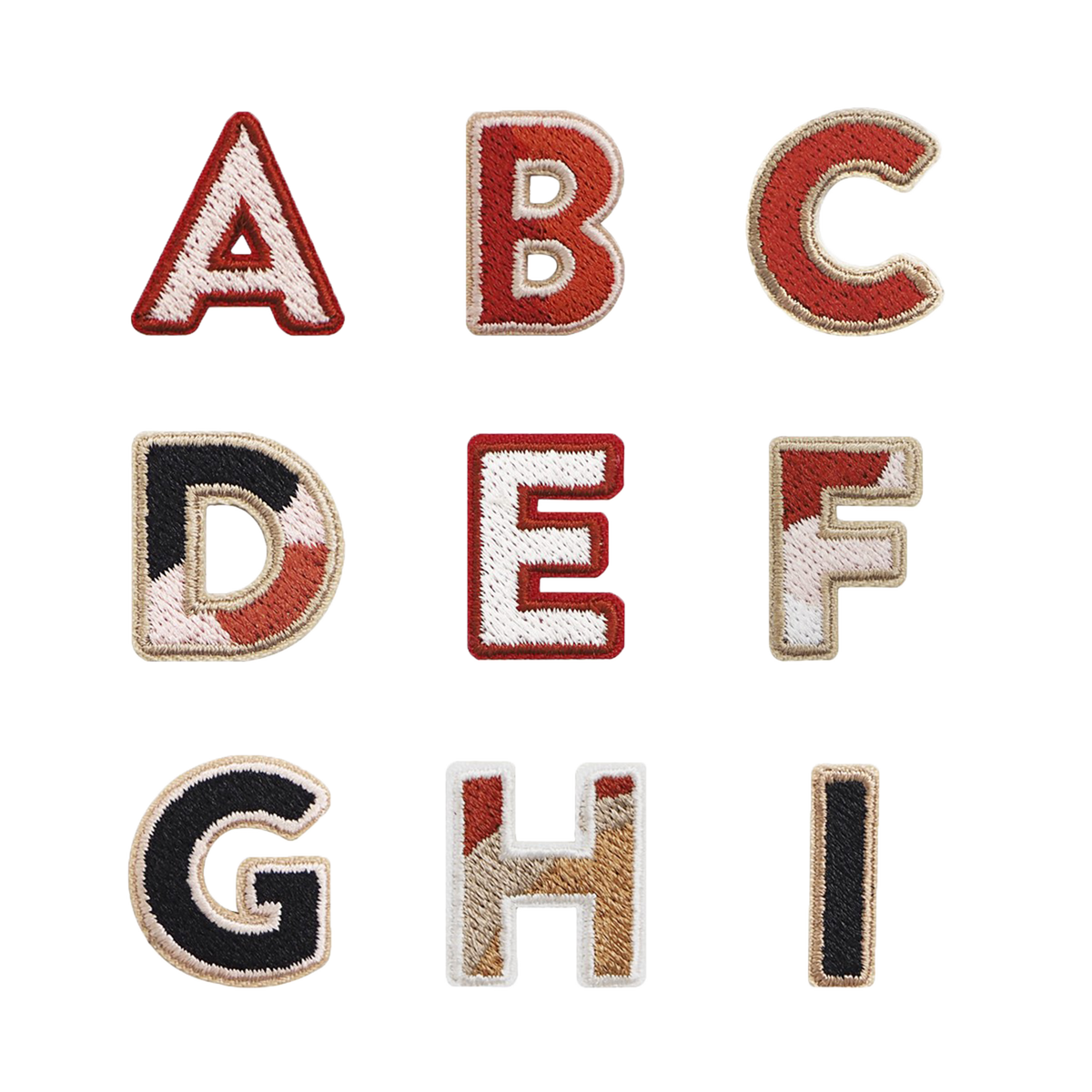 Alphabet Sticker Patches – The Paper Bunny